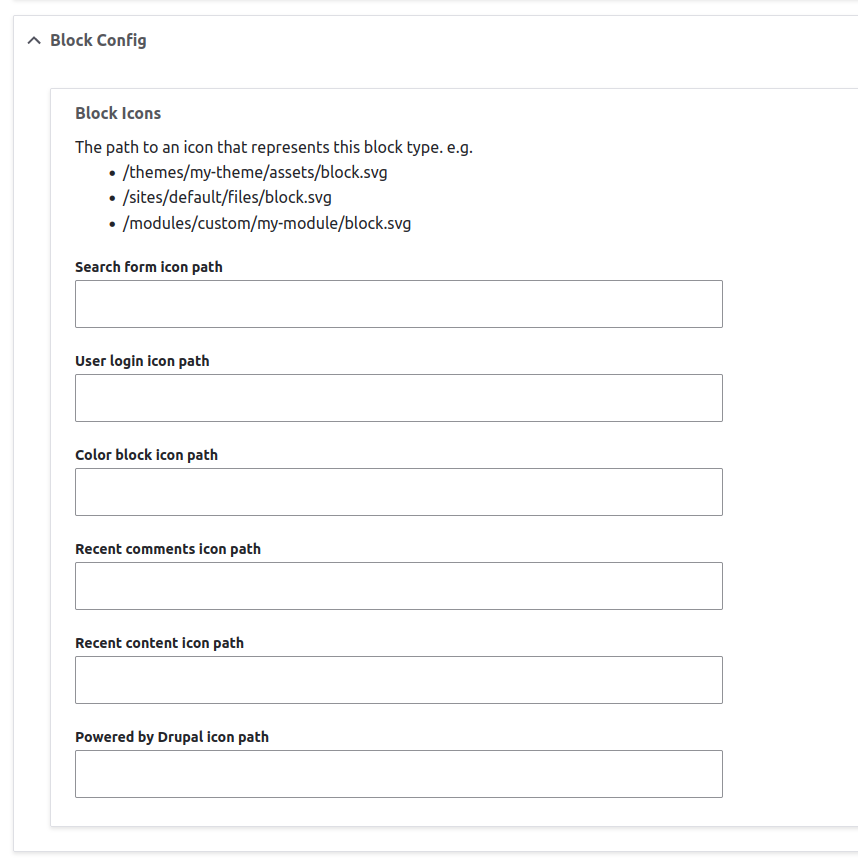 Improve Icon Selection/Upload [#3404515] | Drupal.org